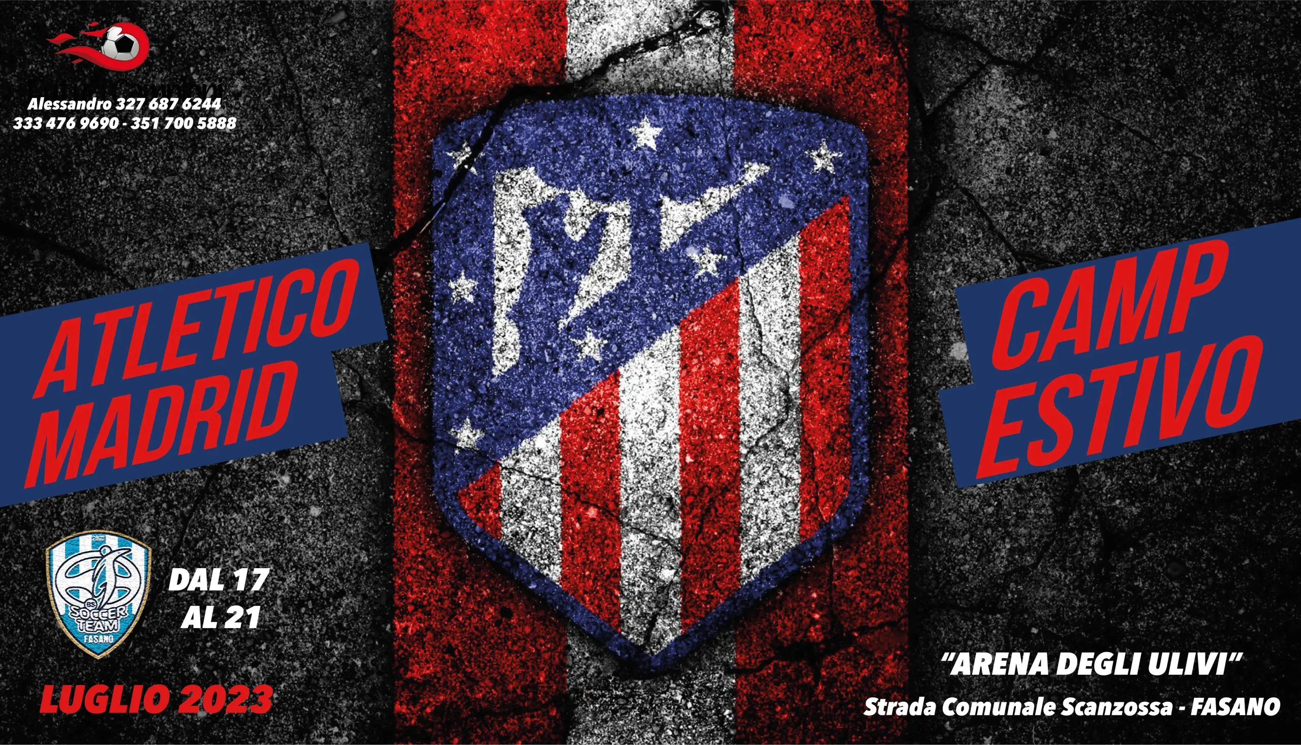 Camp estivo Atletico Madrid, la Bs soccer team pronta per questa nuova ...