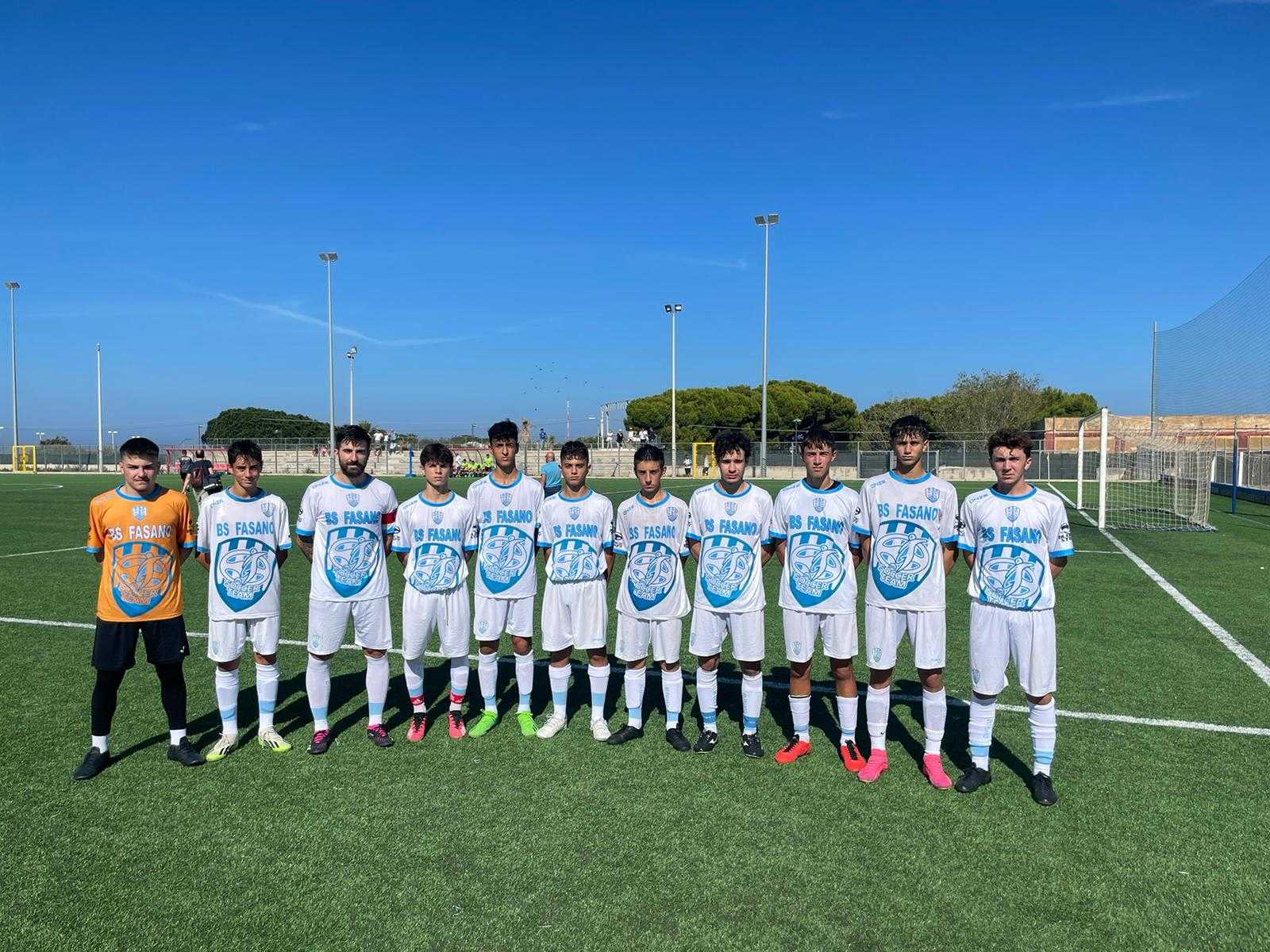 Coppa Puglia, la giovane Bs soccer Fasano perde malamente
